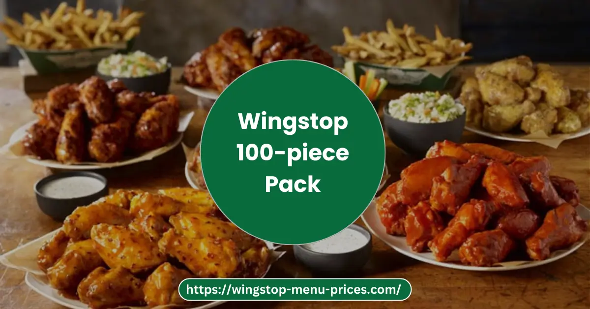 Wingstop 100-piece Pack Price