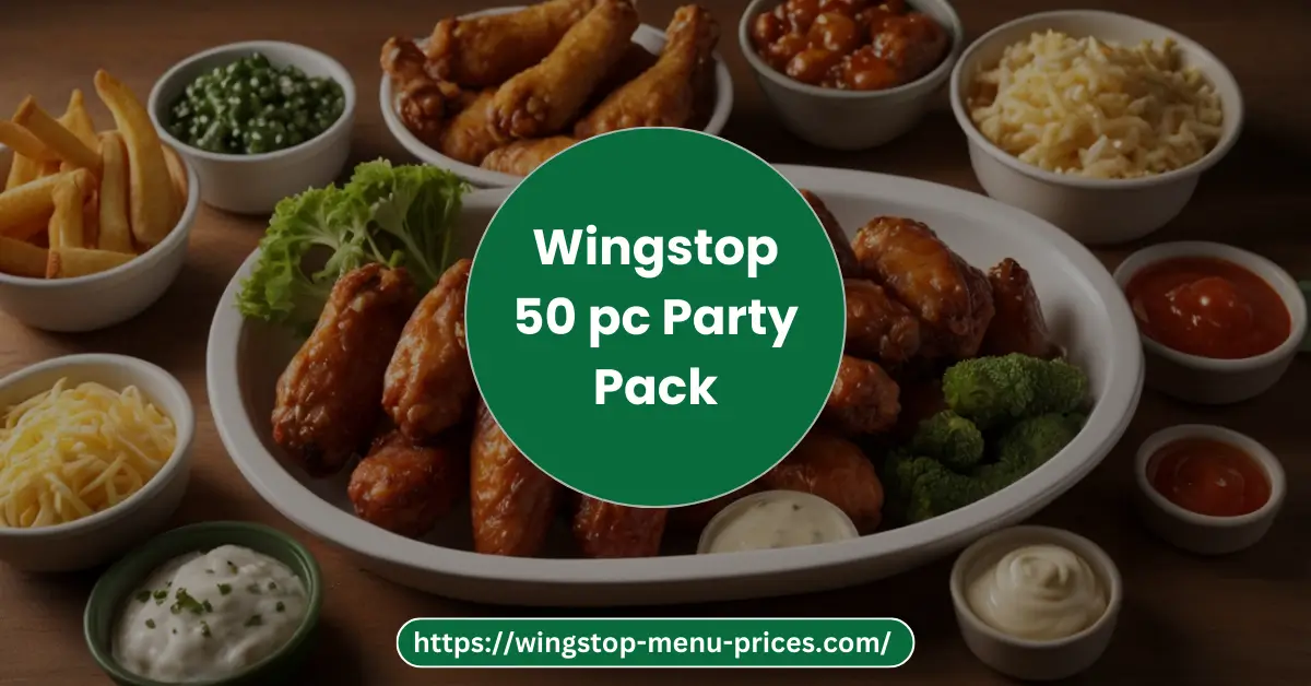 Wingstop 50 pc Party Pack Price