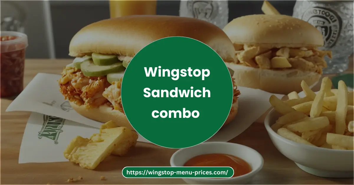 Wingstop Chicken Sandwich Combo Price